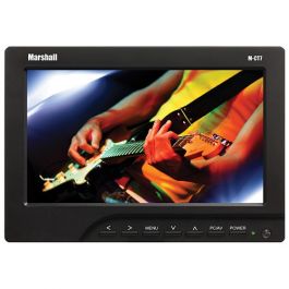 Marshall Electronics M-CT710 7" Portable Camera-Top High Resolution Monitor with Canon LP-E6 ...